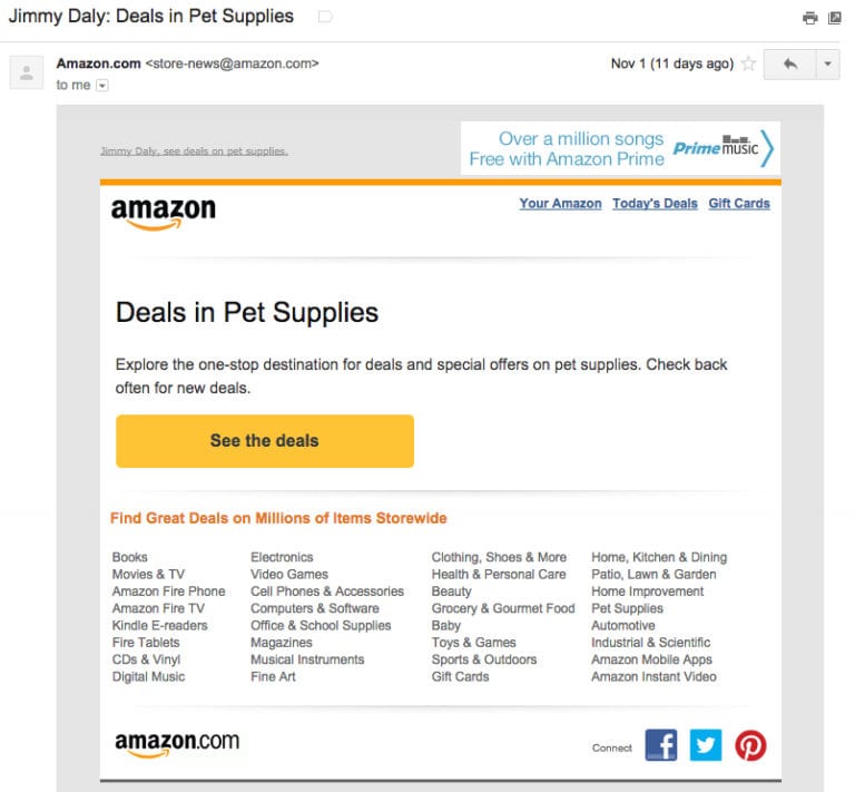 How Amazon Dominates E-Commerce With Email Marketing